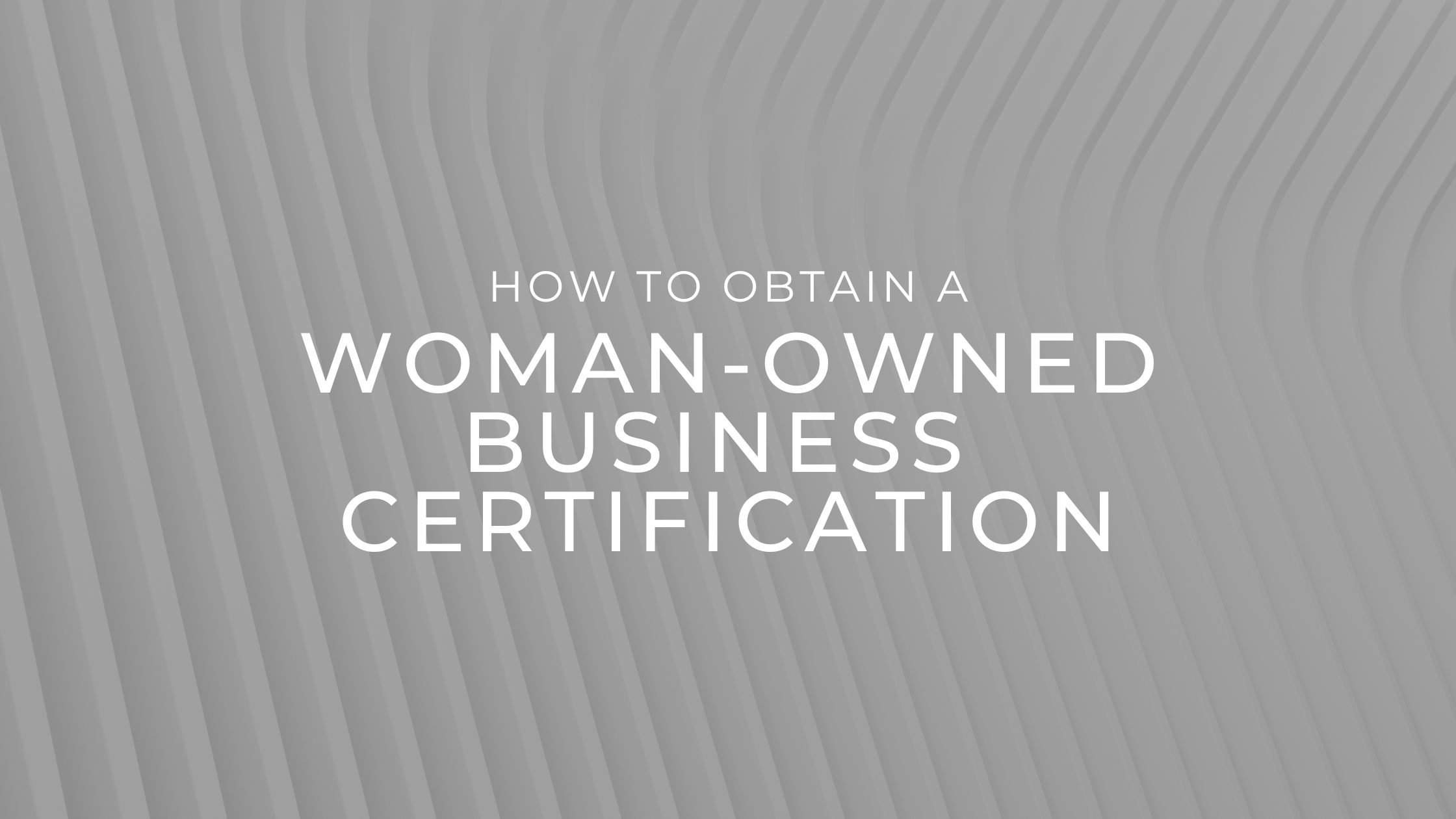 How to Obtain a Woman-Owned Business Certification - Planted Marketing